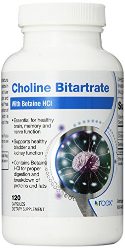 Choline bitartrate for cognitive support