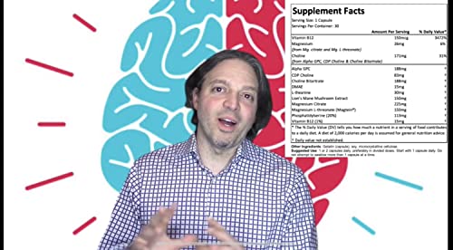 Choline capsules for brain function