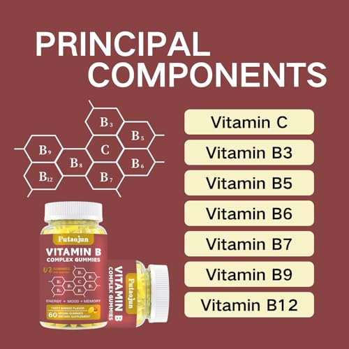 Choline enriched vitamin B gummies
