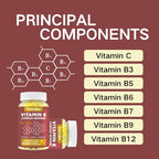 Choline enriched vitamin B gummies