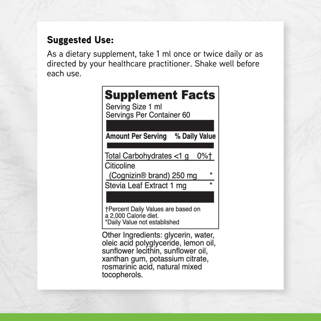 Choline-rich formula for healthy cognition