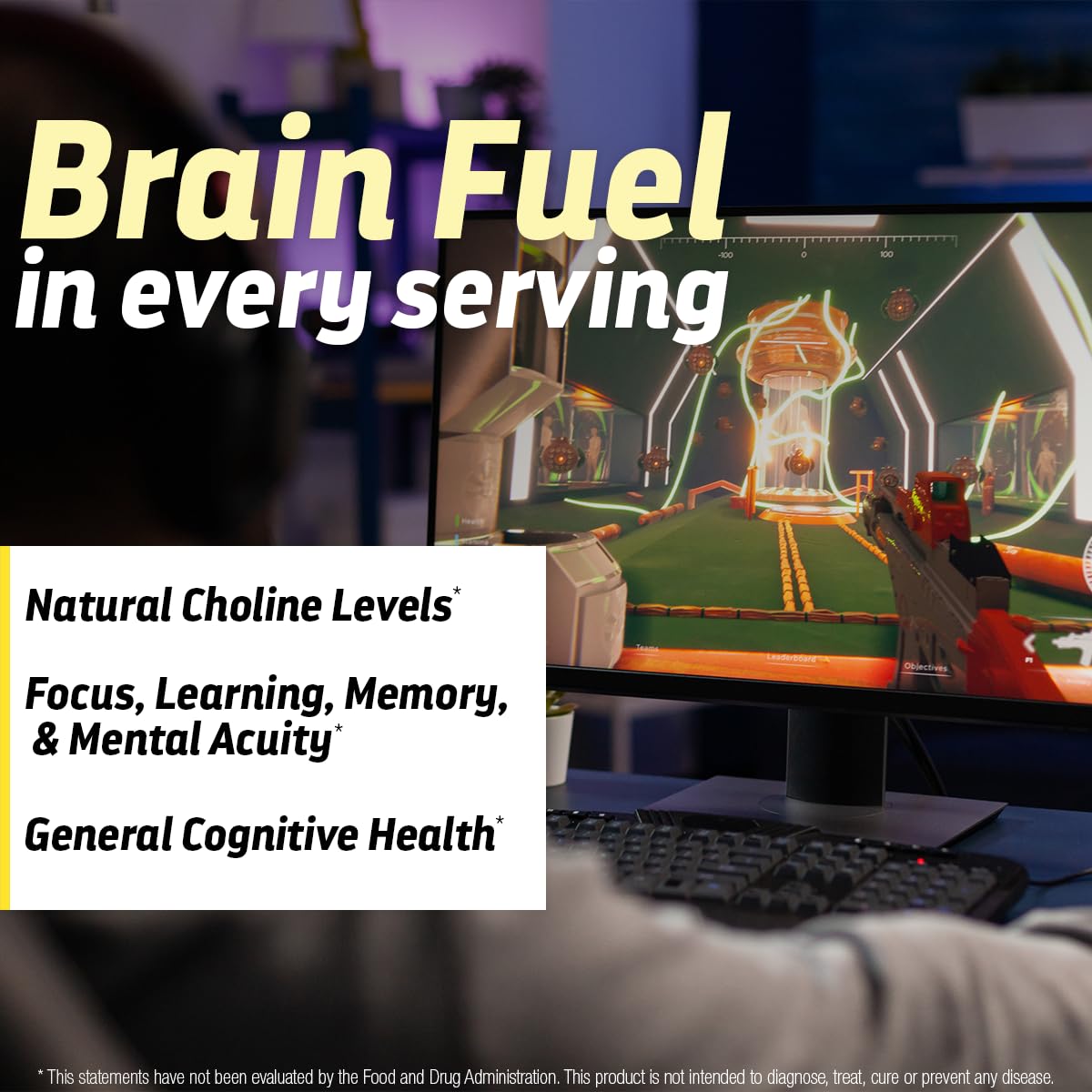 Choline supplement for brain health