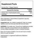 Choline supplement for brain health