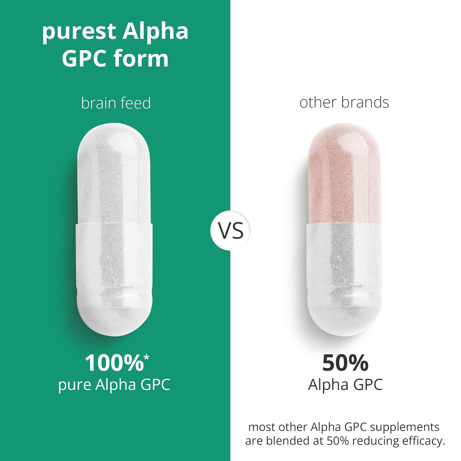 Choline supplement for cognitive support