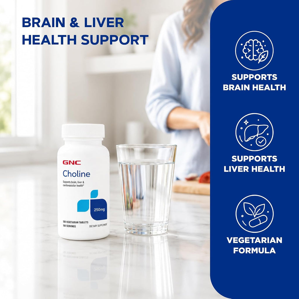 Choline supplement for energy support