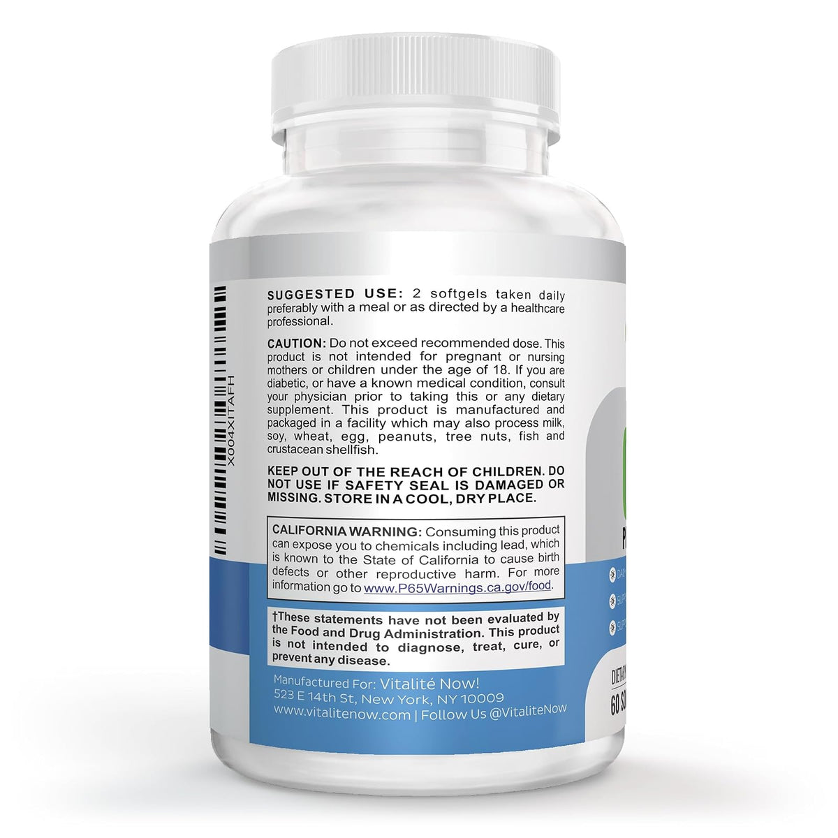 Choline supplement for improved focus and clarity