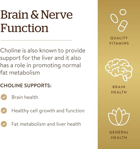 Choline supplement for liver support