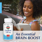 Choline tablets for brain health
