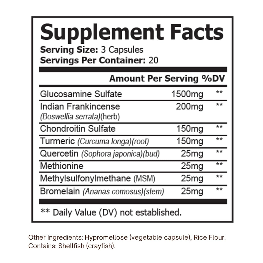 chondroitin capsules for better flexibility