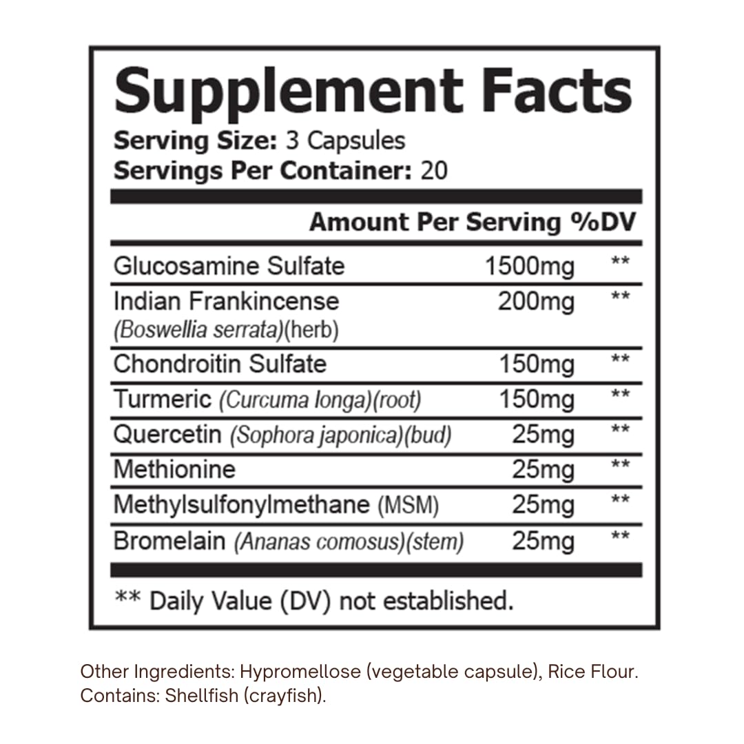 chondroitin capsules for better flexibility