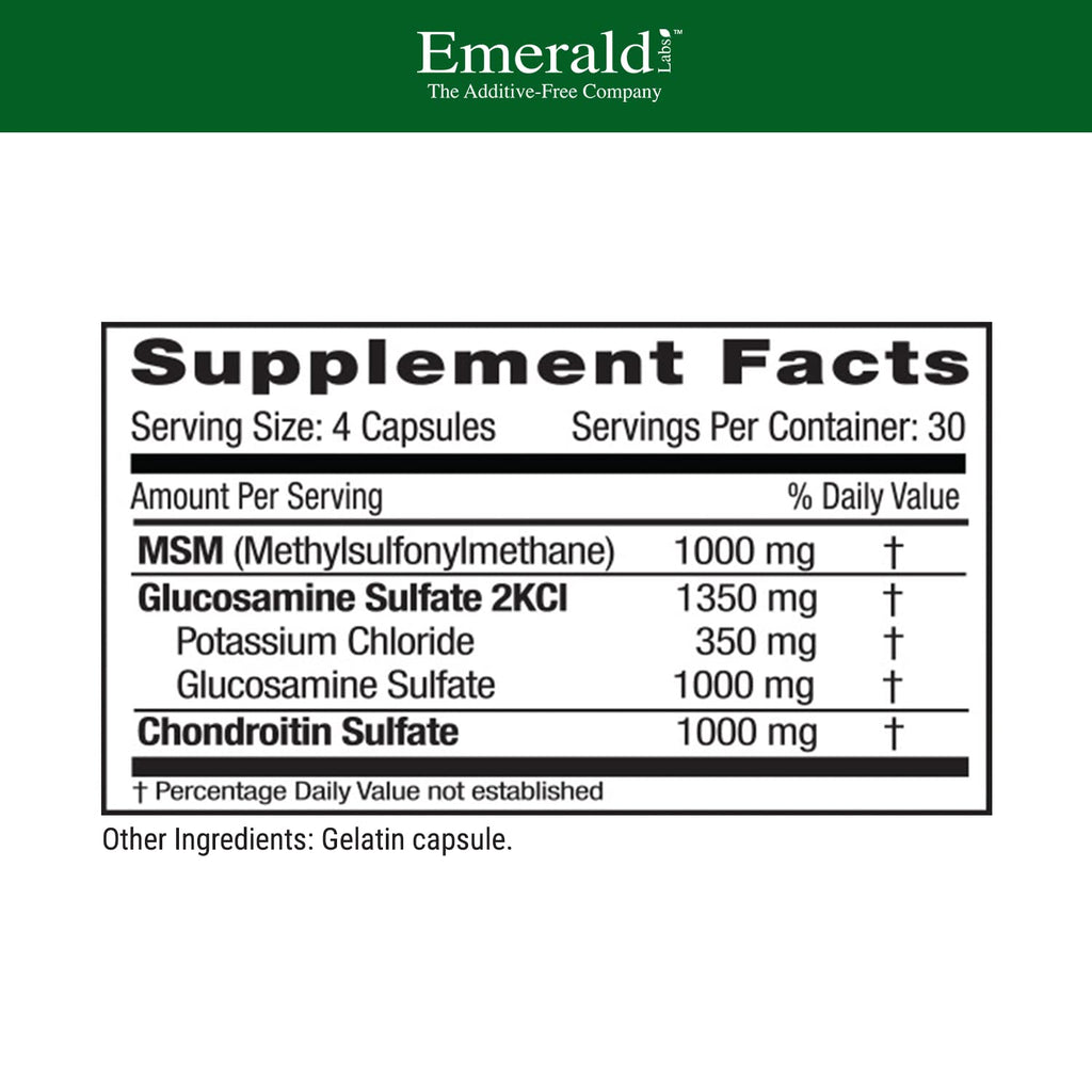 chondroitin capsules for joint health
