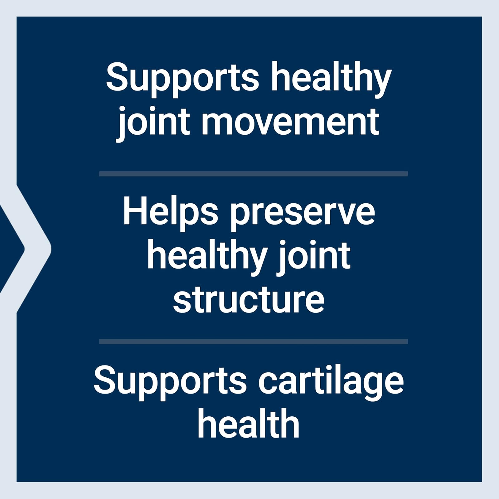 chondroitin for cartilage support