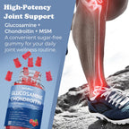 Chondroitin gummies for improved joint flexibility