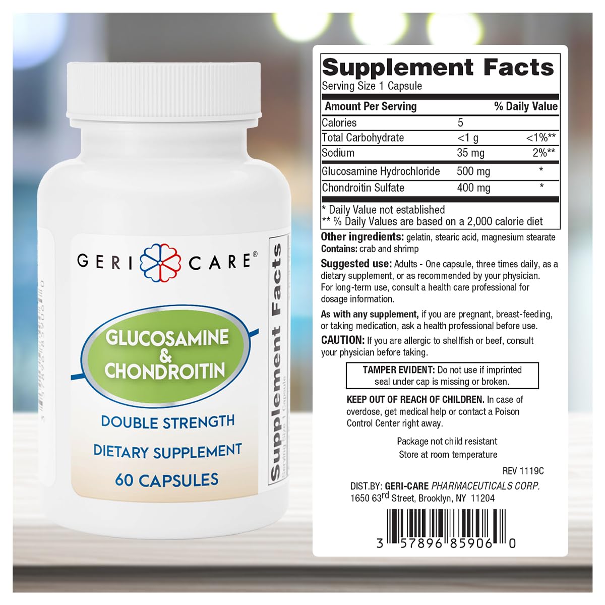 chondroitin sulfate for improved mobility