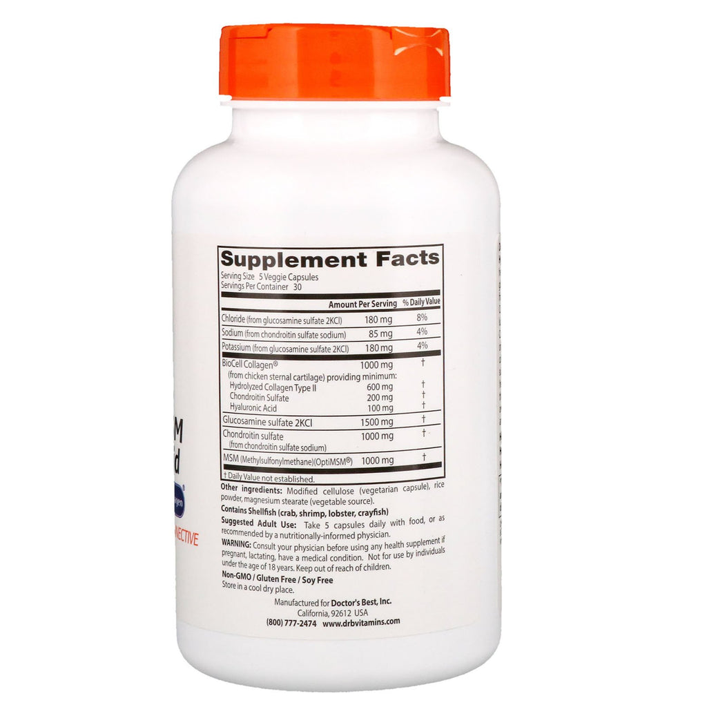 chondroitin supplement for improved mobility