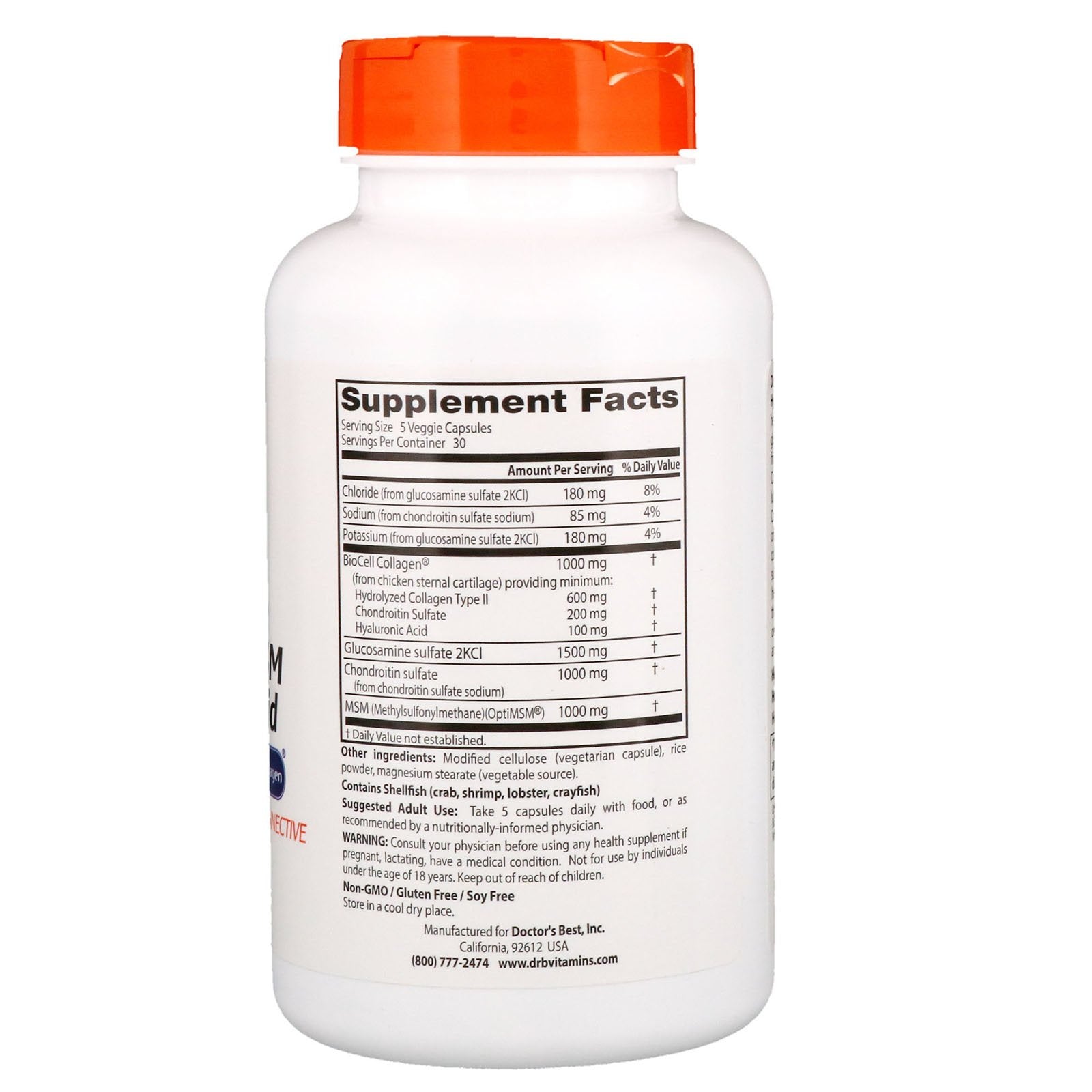 chondroitin supplement for improved mobility