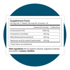 chondroitin tablets for pain relief