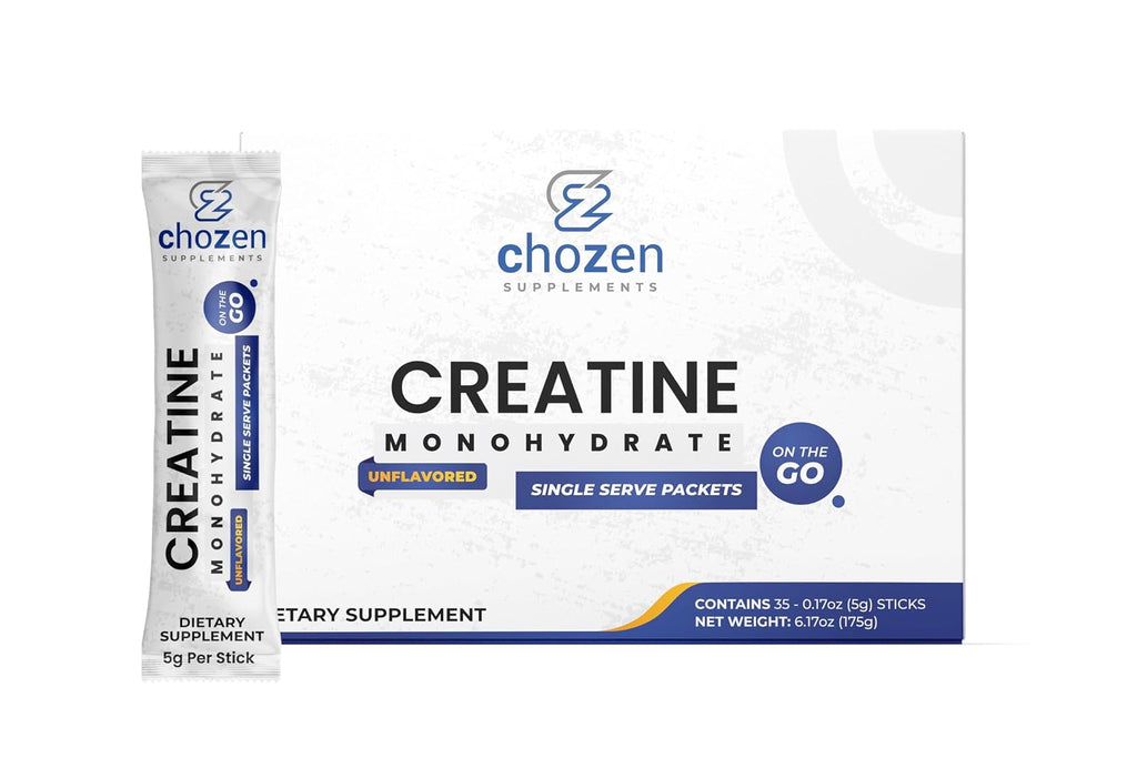ChoZen creatine monohydrate stick packs