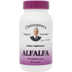 Christopher's alfalfa leaves vegetarian capsules