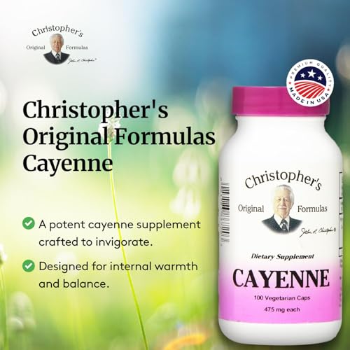 Christopher's cayenne for overall wellness