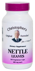 Christopher's Nettle capsules for wellness