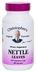 Christopher's Nettle capsules for wellness
