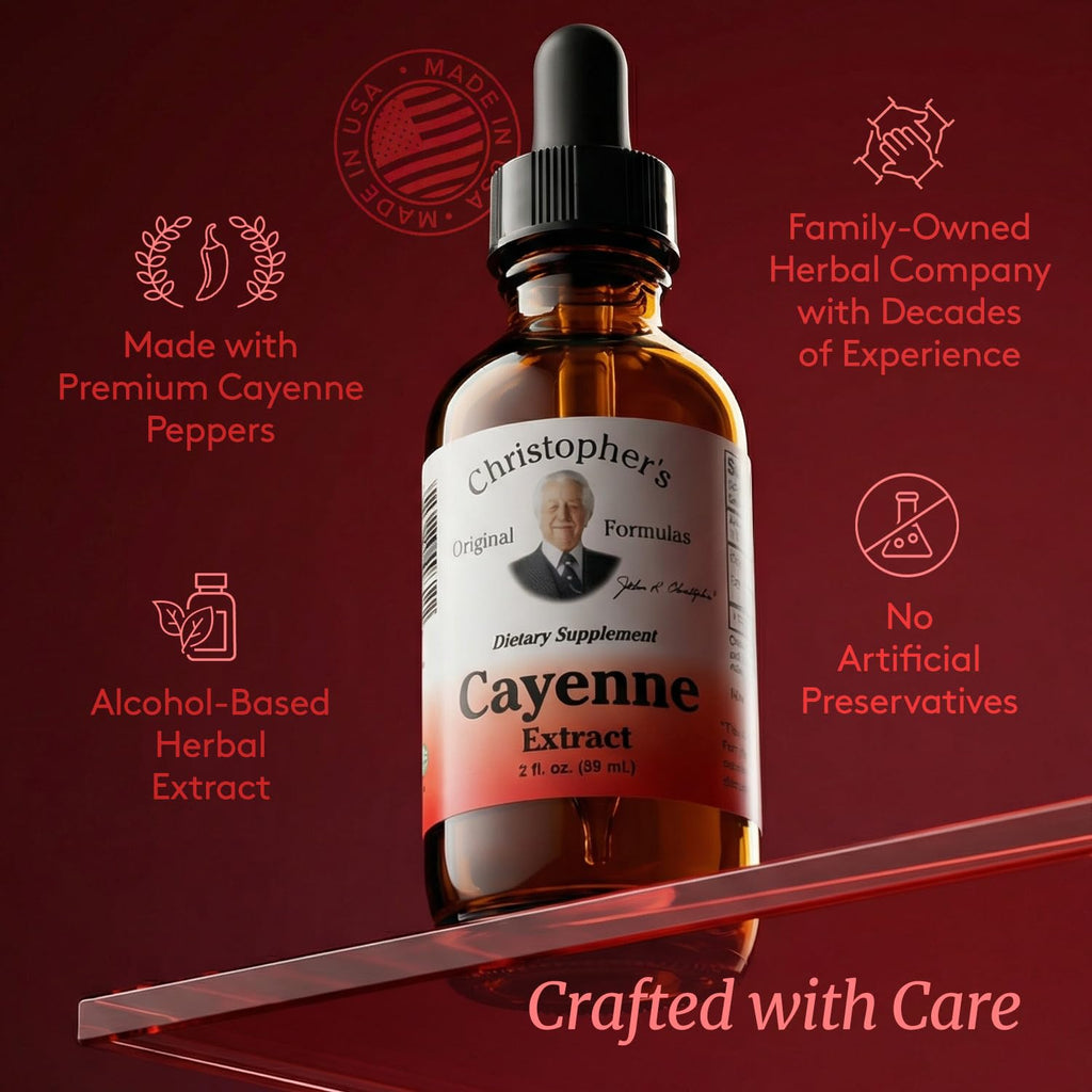 Christopher's Original cayenne benefits