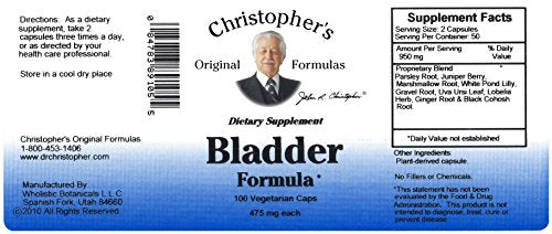 Christopher's Original Formulas health benefits