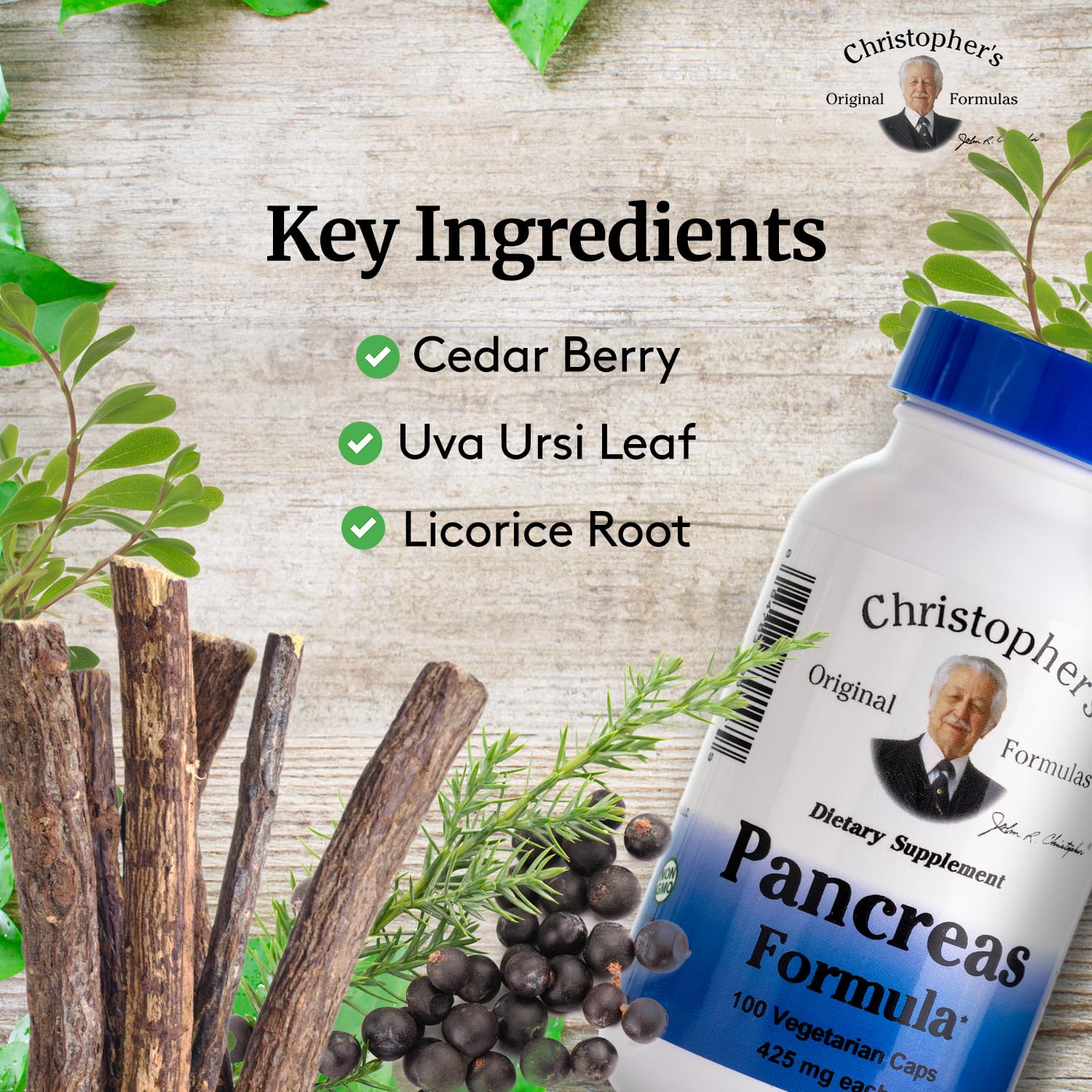 Christopher's pancreas formula benefits
