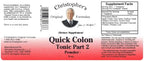 Christopher's Quick Colon #2 powder benefits