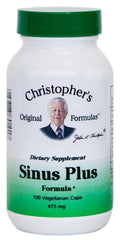 Christopher's Sinus Plus herbal support