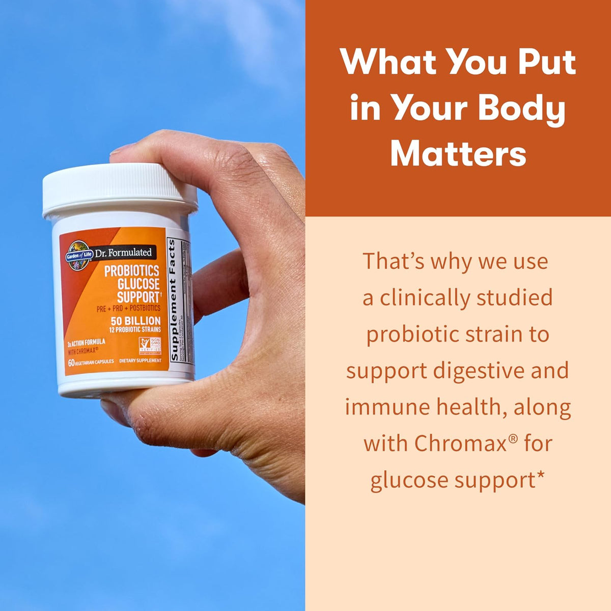 Chromax enhanced probiotics for wellness