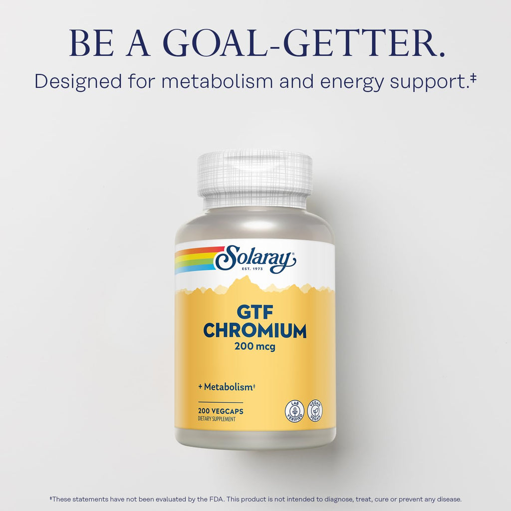 Chromium capsules for blood sugar support