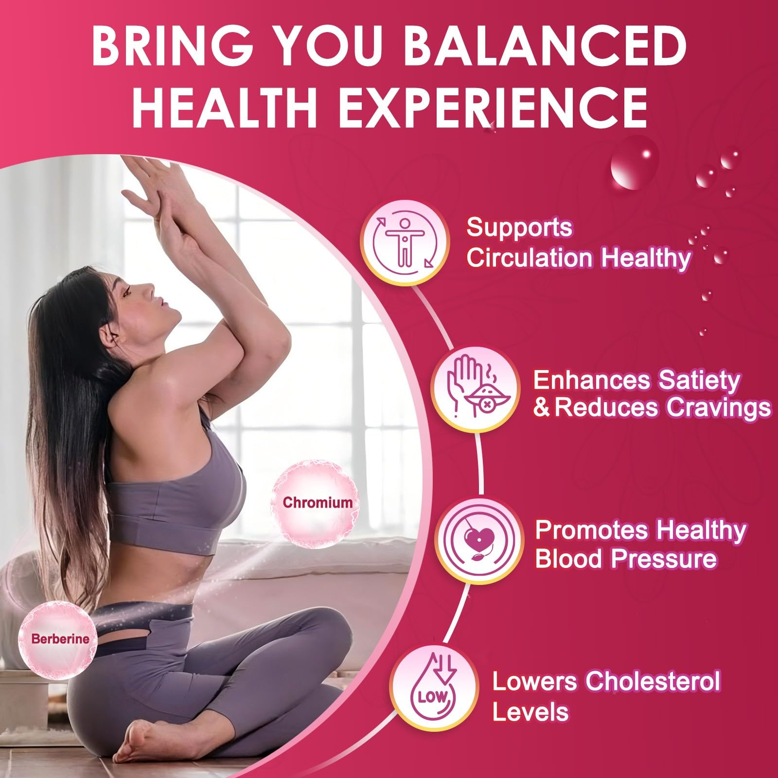 Chromium enriched berberine capsules