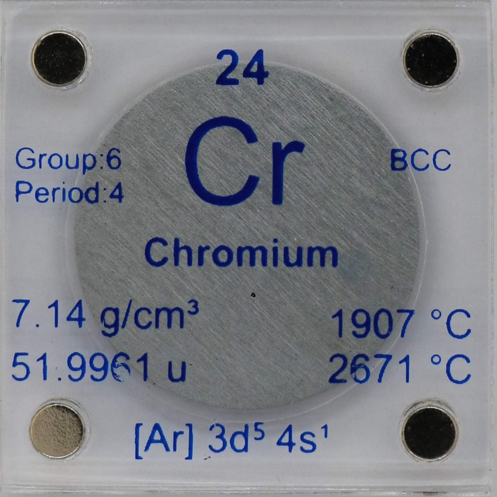 chromium metal disc for collectors