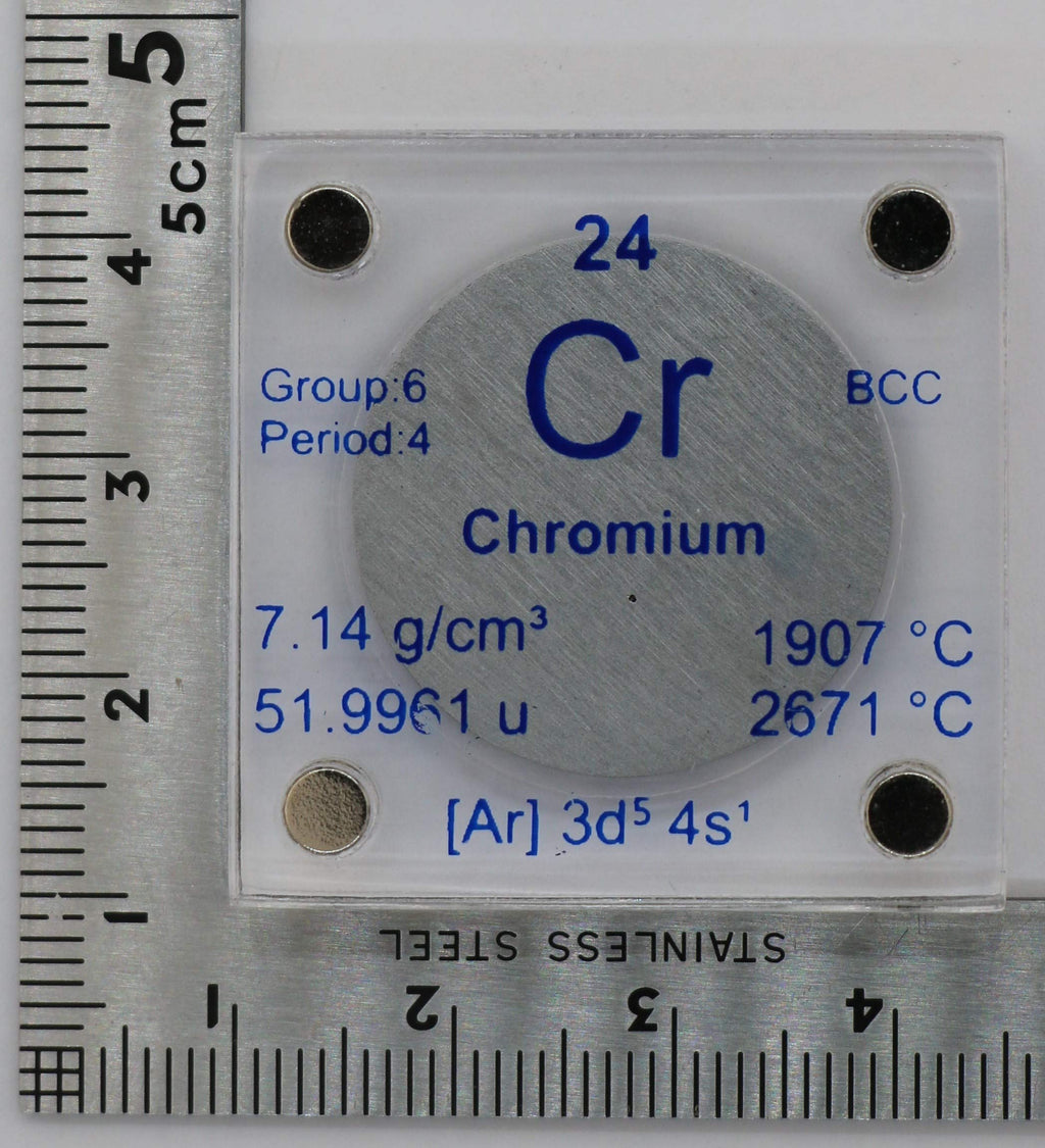 chromium metal for chemistry projects