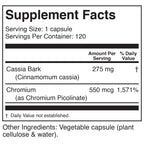 Chromium Picolinate 200 mg for blood sugar support