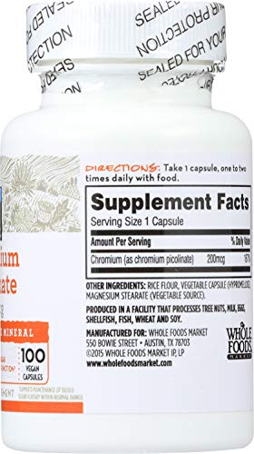 chromium picolinate for energy boost