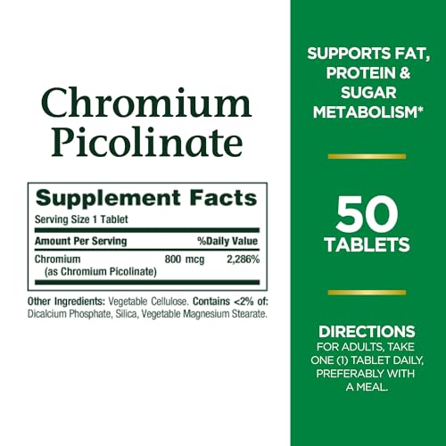 Chromium picolinate for fat burning