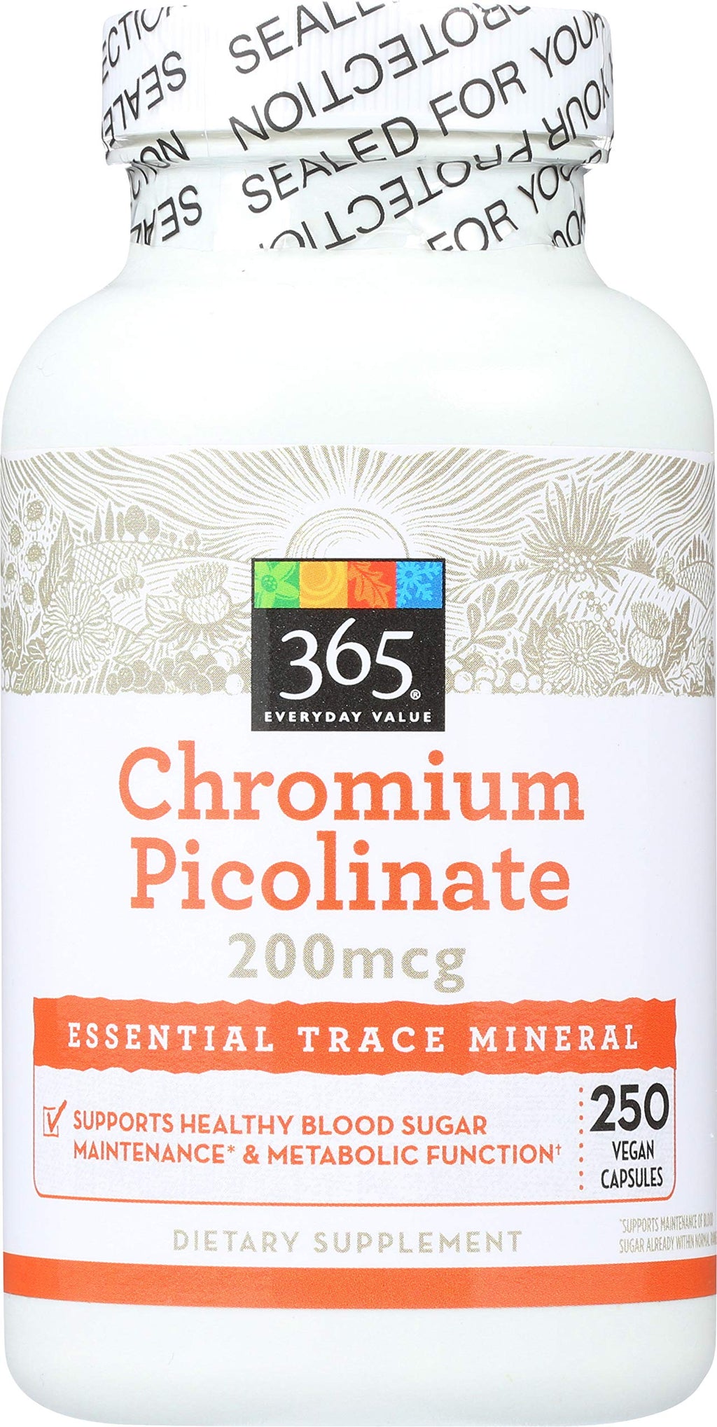chromium picolinate for metabolism support