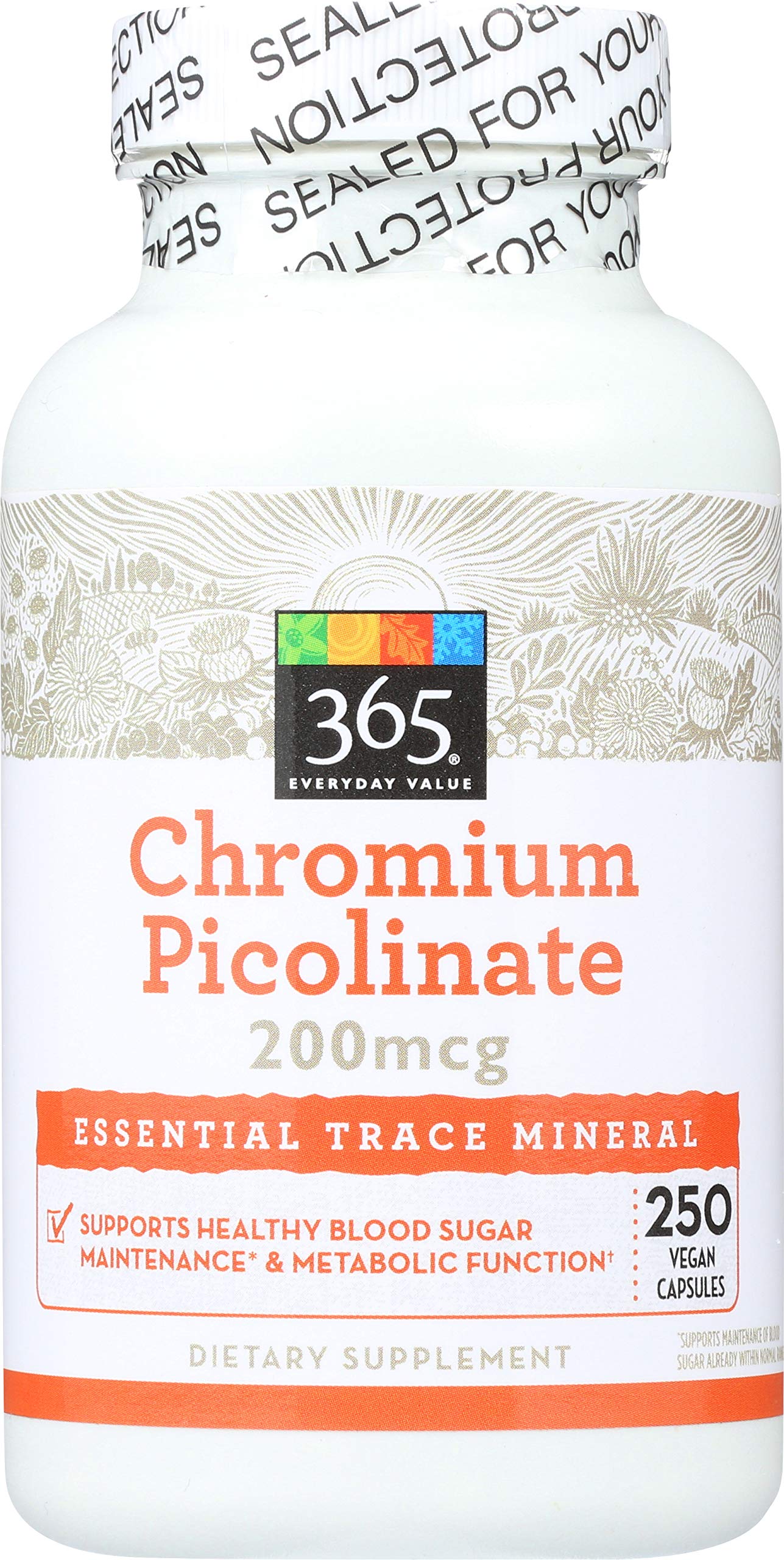 chromium picolinate for metabolism support