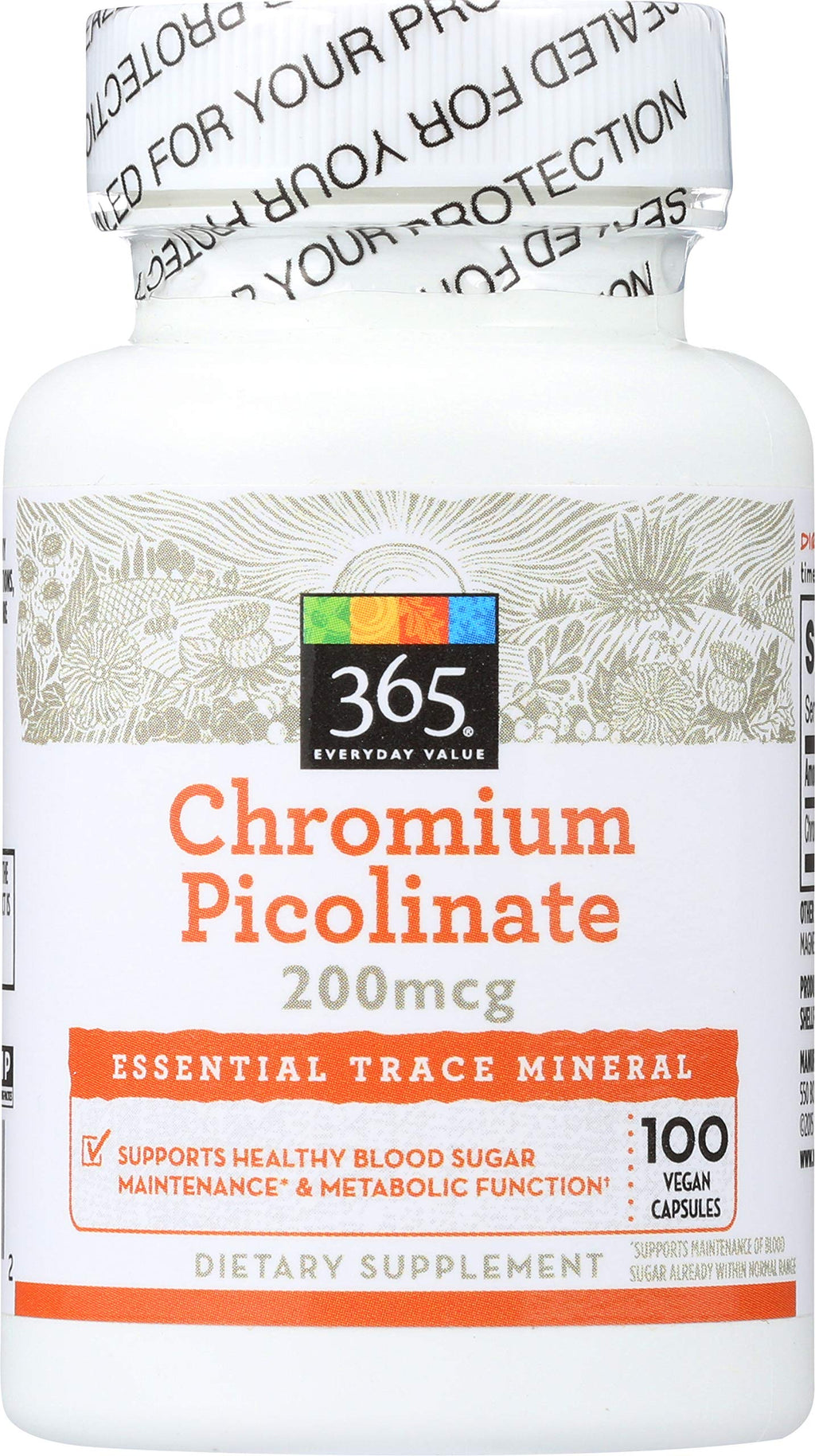 chromium picolinate for metabolism support