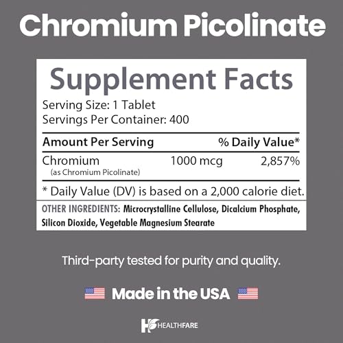 chromium picolinate for nutrient absorption