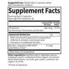 Chromium-rich supplement for balanced blood sugar