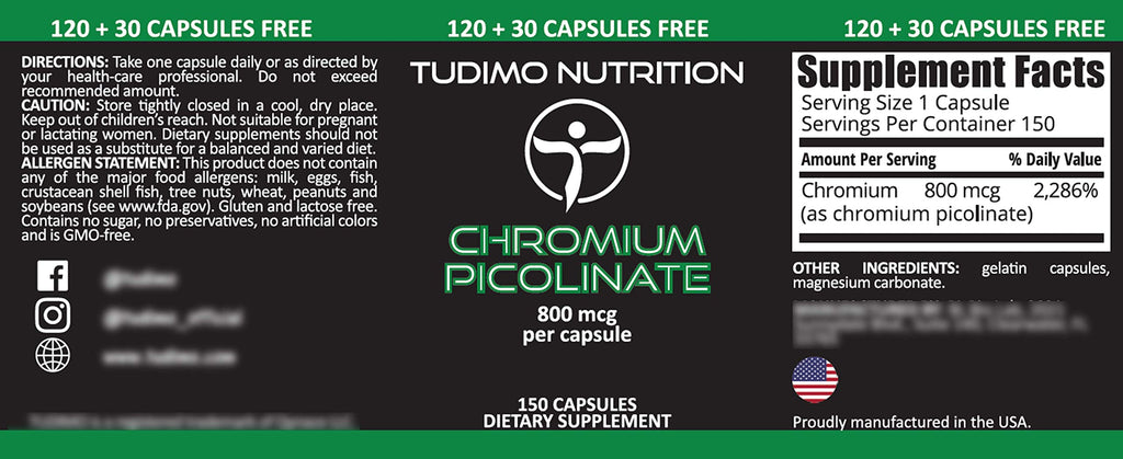 chromium supplement for balanced nutrition