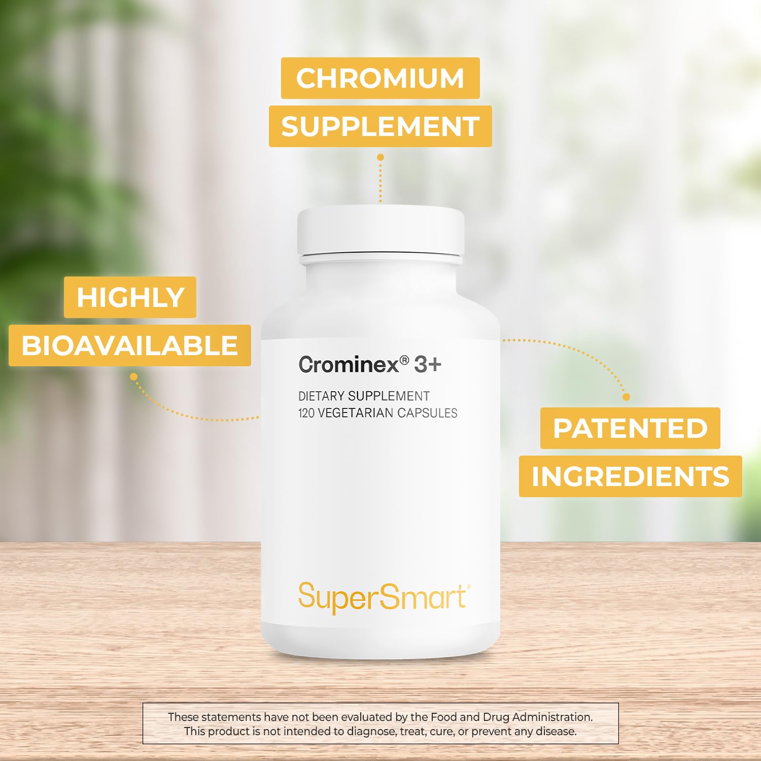 Chromium supplement for healthy metabolism