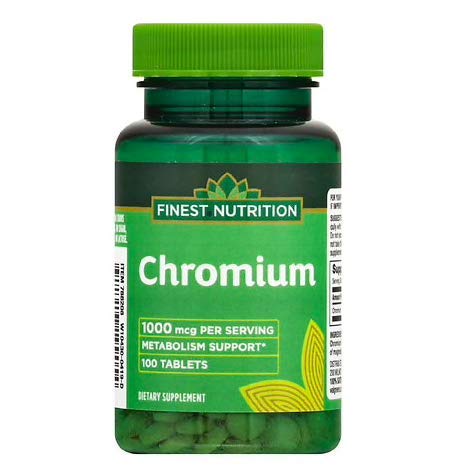 chromium supplement for metabolism support