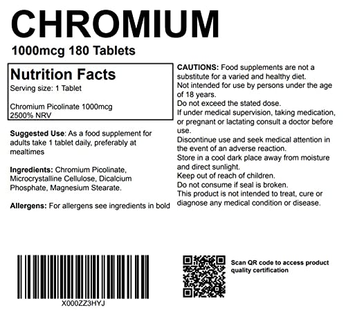 chromium tablets for weight management