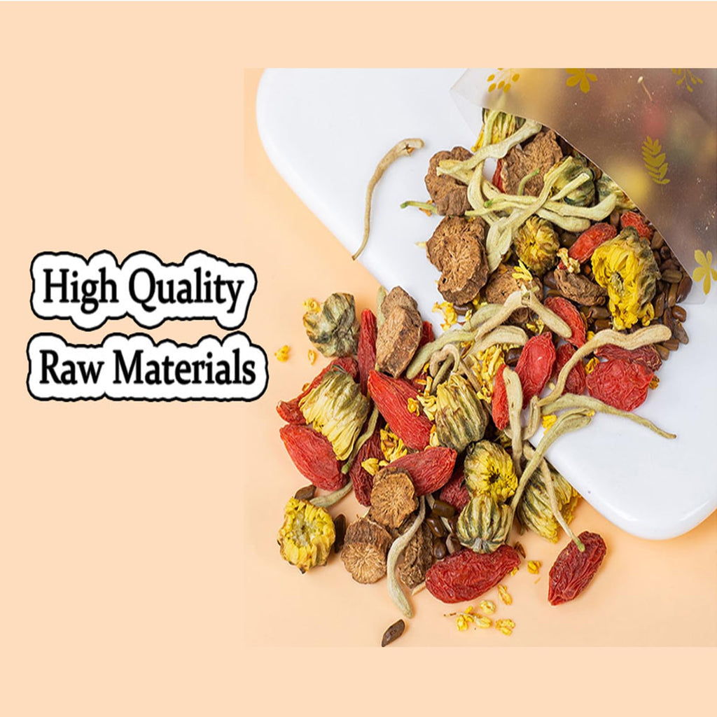 chrysanthemum and cassia seed infusion