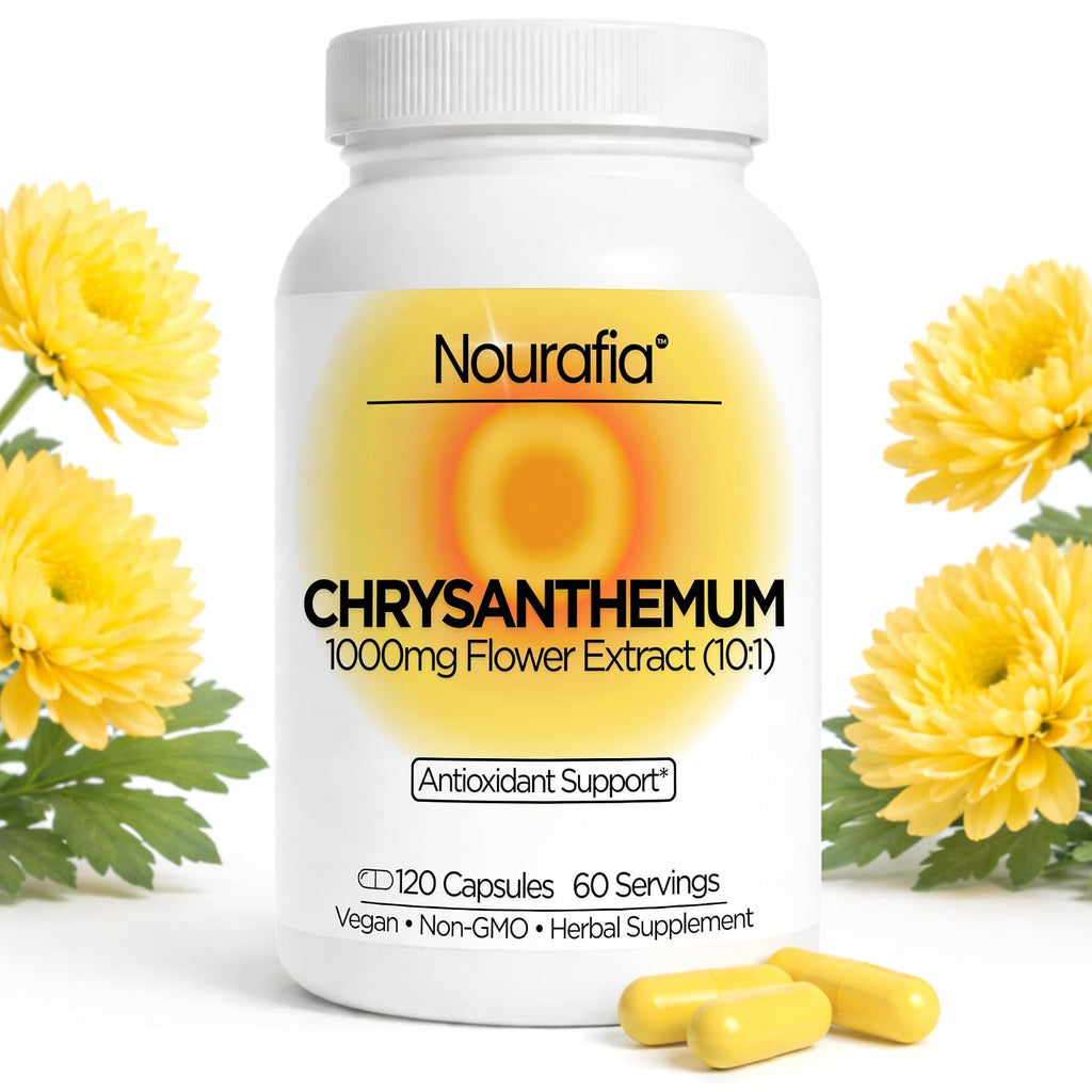 Chrysanthemum flower extract capsules
